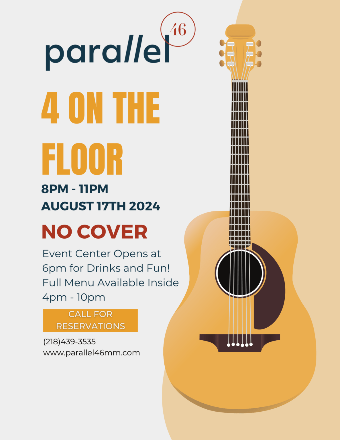 Parallel 46 Restaurant Home Page