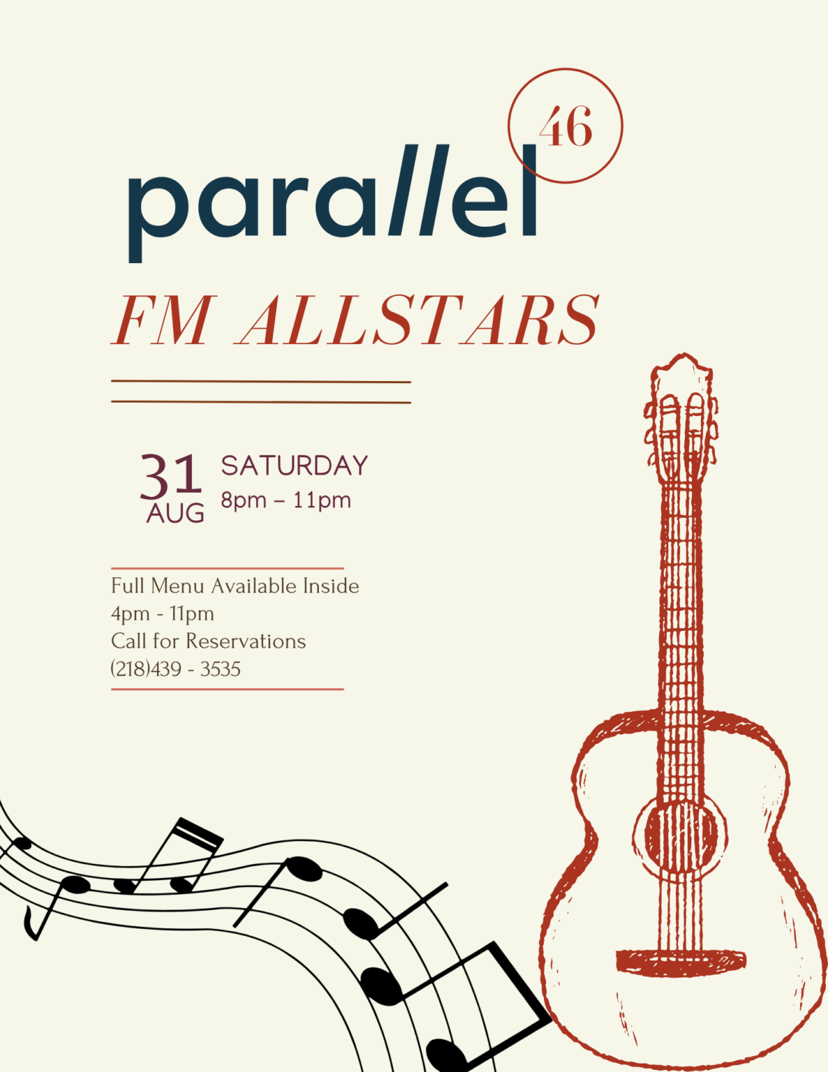 Parallel 46 Restaurant Home Page