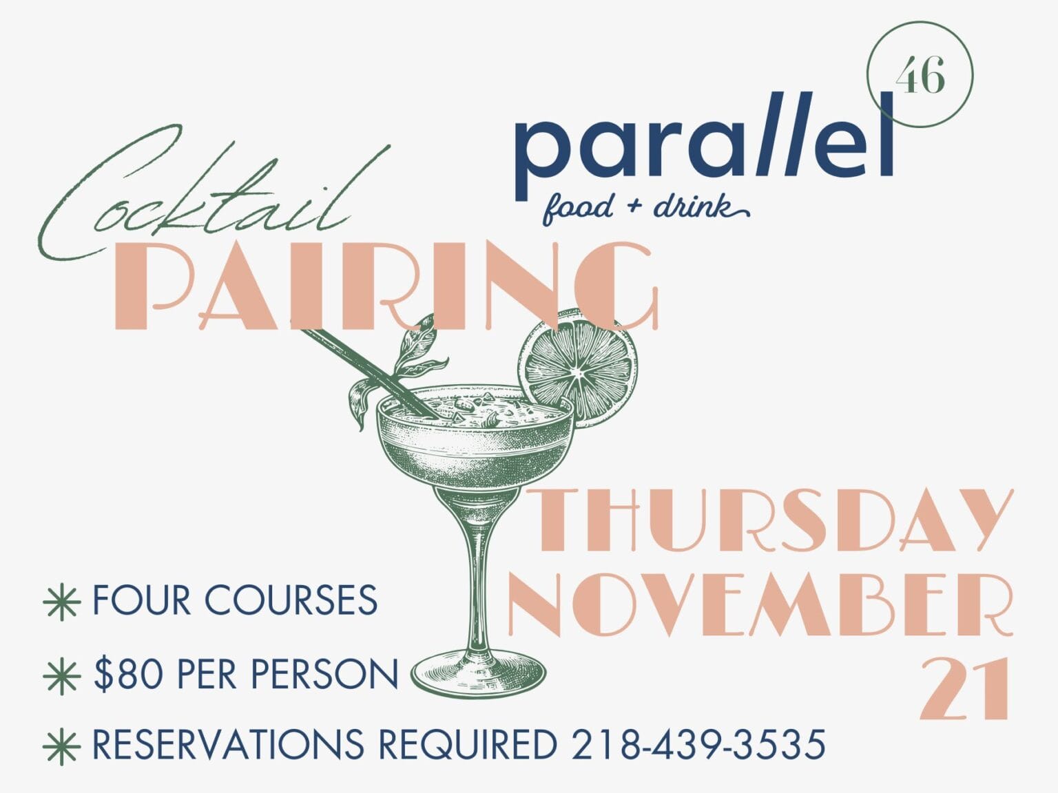 Parallel 46 Restaurant Home Page